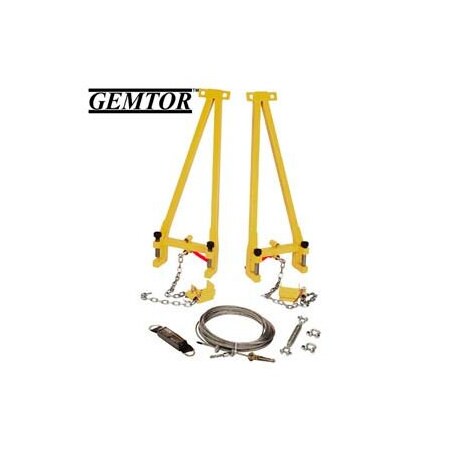 Gemtor Gemtor, Portable Horizontal Lifeline, 60 ' HL3-60 | Zoro