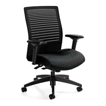 Gec Global‚Ñ¢ Office Chair with Weight Sensing Tilt - Fabric - Mid Back ...