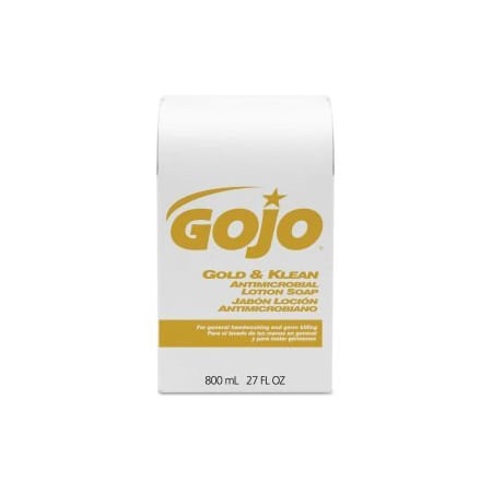 Gojo GOJO® Gold & Klean Antimicrobial Lotion Soap - 12 Refills/Case ...