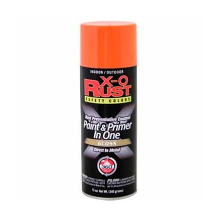 General Paint Spray Paint, Safety Orange, Flat, 12 oz 125795 | Zoro