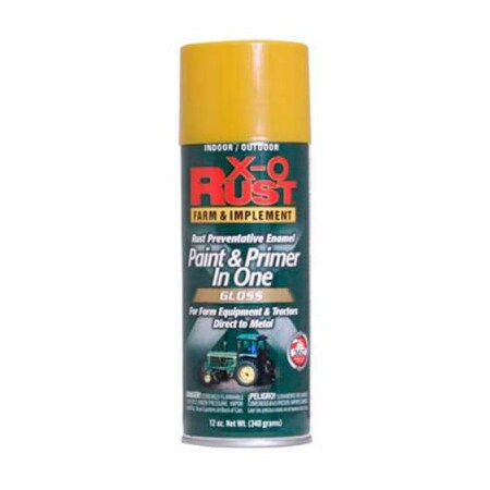General Paint Spray Paint, Caterpillar Yellow, Flat, 12 oz 125808 | Zoro
