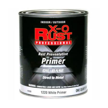 General Paint X-O Rust Oil Base Primer, White Metal Primer, Quart ...