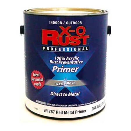 General Paint X-O Rust Anti-Rust Enamel, Red Metal Primer, Gallon ...