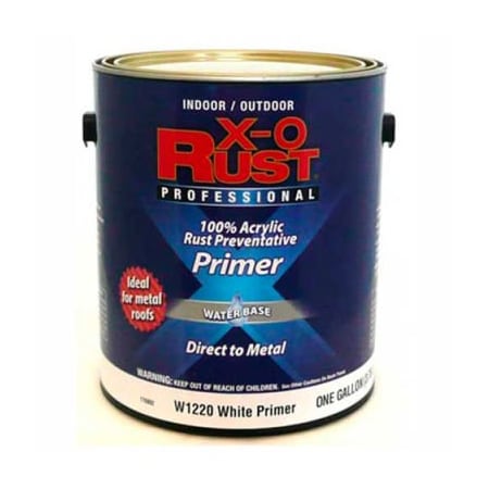General Paint X-O Rust Anti-Rust Enamel, White Metal Primer, Gallon ...