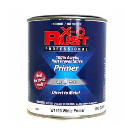 General Paint X-O Rust Anti-Rust Enamel, White Metal Primer, Quart ...