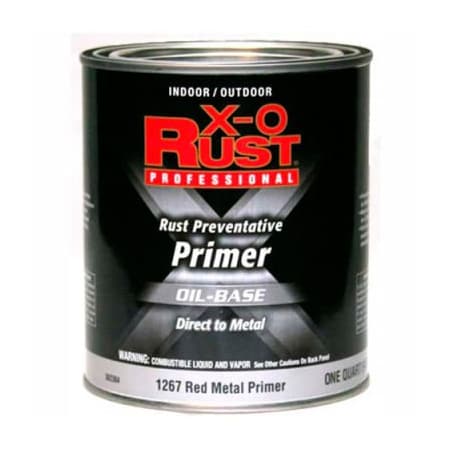 General Paint X-O Rust Oil Base Primer, Red Metal Primer, Quart ...
