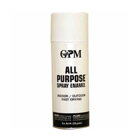 General Paint Spray Paint, White, Flat, 10 oz 542637 | Zoro