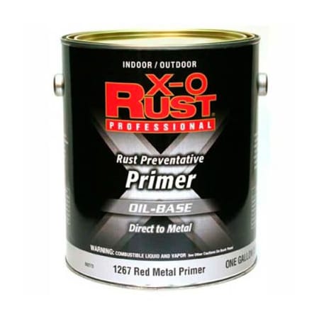 General Paint X-O Rust Oil Base Primer, Red Metal Primer, Gallon ...