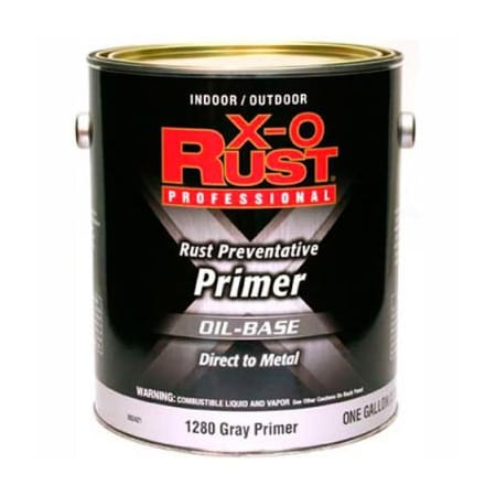 General Paint X-O Rust Oil Base Primer, Gray Primer, Gallon - 802421 ...