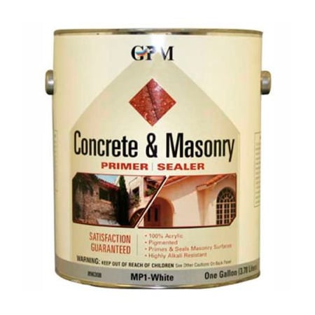 General Paint GPM Exterior Masonry Primer/Sealer, Gallon - 896308 | Zoro