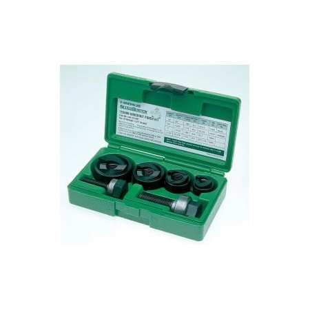 Greenlee Greenlee 7235BB Slugbuster Punch Die Set, 12 To 114 7235BB | Zoro