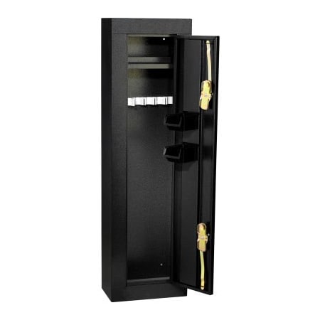 Homak Rifle & Gun Safe, Tubular Lock, 50 lbs, 6 Rifles HS30103605 | Zoro