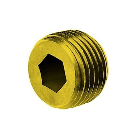 Holo-Krome 1/8" NPTF Socket Head Pipe Plug - 7/8" Taper - Flush Seal ...