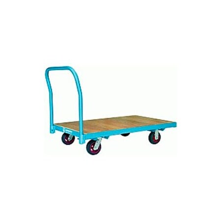 Hamilton Casters Hamilton® Platform Truck 36 x 60 Wood Deck - 6 x 2 ...