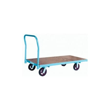 Hamilton Casters Hamilton Platform Truck 30 x 60 Wood Deck - 8 x 2 Mold ...