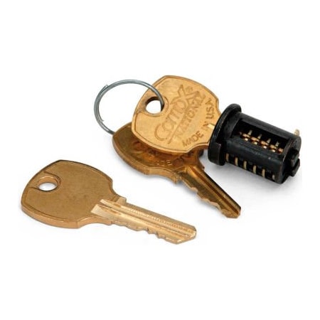 Hon HON Lock Core Replacement Kit for Wood Casegoods Black - 10500 ...