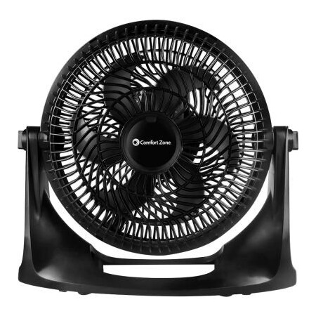 Comfort Zone ¬Æ PowerCurve 9" Performance Turbo Fan CZHV101BK | Zoro