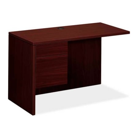 Hon HON Return Desk, Left - 48" - Mahogany - 10500 Series HON10516LNN ...