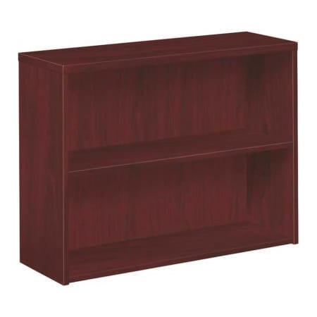 Hon HON Bookcase Two-Shelf Mahogany - 10500 Series HON105532NN | Zoro