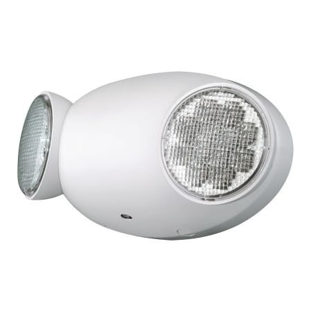 Hubbell Lighting Compass LED Emergency Light, Dual-Head, Self ...