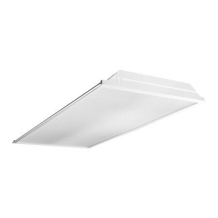 Hubbell Lighting Hubbell LED Troffer Recessed 2x4, 45W, 4800L, 3500K, 0 ...