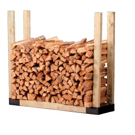 Hy-C Log Rack Kit Pair of End Brackets 7"L x 14"W x 3-1/2"H SLRK | Zoro