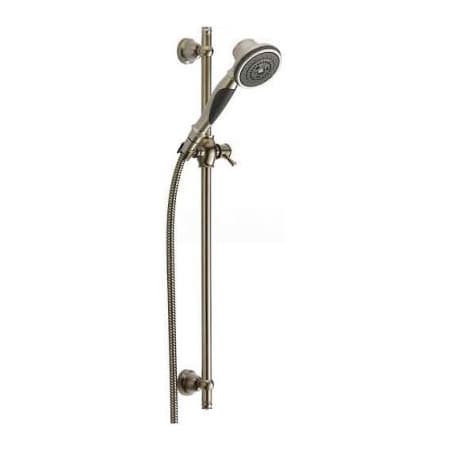 Delta , Slide Bar Hand Shower, Stainless 57021-SS | Zoro