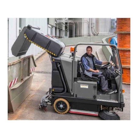 Karcher Karcher B 300 Sweeper Scrubber With Tall Overhead Guard 9.841 ...