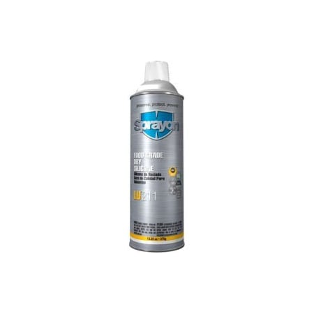 Krylon Sprayon LU211 Food Grade Dry Silicone Lubricant, 12 oz. Aerosol ...