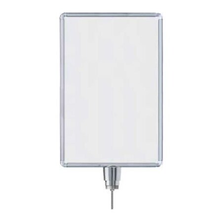 Lavi Industries , Vertical Drum Top Post Sign Frame, , 14" x 22 ...