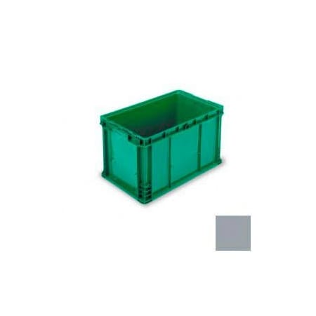 Lewisbins Solid Straight Wall Storage Container, 24 in L x 15 in W x 14 ...
