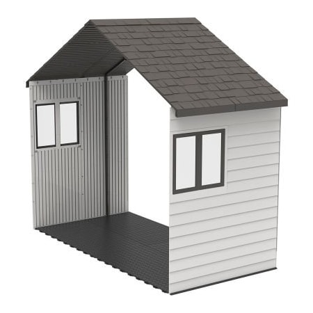Lifetime 60" Expansion Kit With 2 Windows For 11' Lifetime Sheds 6426 ...