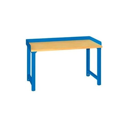 Lista International Open Leg Workbench with Back & End Stop - Maple ...