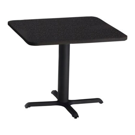 Safco SafcoÂ Bistro Series 36" Square Dining Height Restaurant Table ...