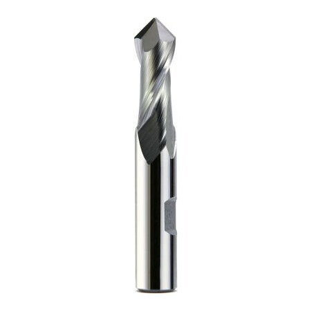 Melin Tool Co 1" Dia., 3/4" Shank, 2" LOC, 4-1/4" OAL, 2 Flute 90 ...