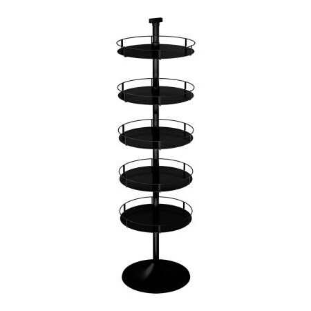 Marv-O-Lus Mfg Marvolus Heavyweight Floor Display Stand with 5 Round ...