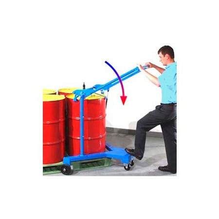Morse Morse Drum Spotter & Palletizer Model 81 - 55 Gallon Rimmed Drum ...