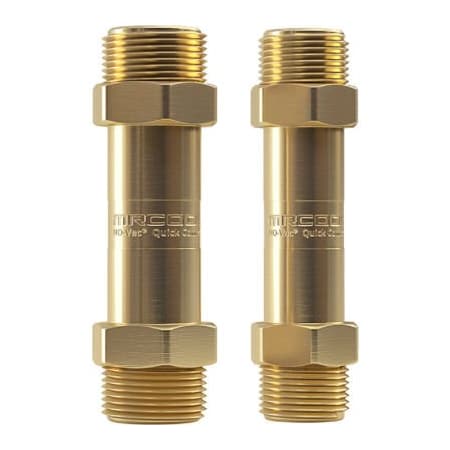 Mr Cool MR. COOL 3/8 No-Vac Coupler + 3/4 No-Vac Coupler NVCOUPLER-3834 ...