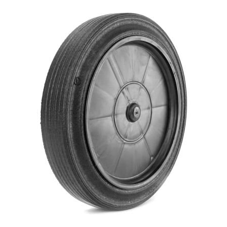 Martin Wheel Martin Wheel Roll-Tech 10" x 2" Solid Rubber Wheel - Axel ...