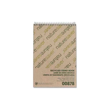 Nature Saver Nature Saver Recycled Steno Notebook, 6" x 9", Gregg Ruled ...