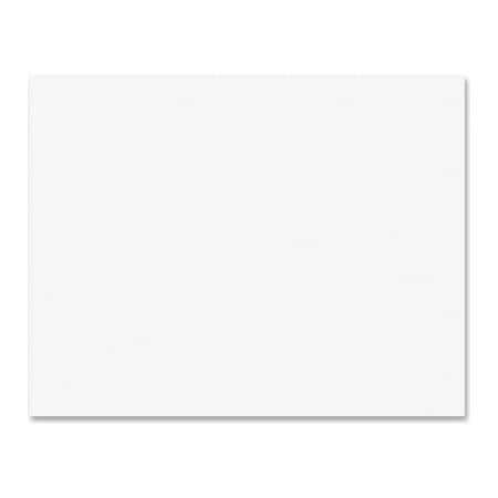 Pacon Corporation Pacon 4-Ply Poster Board, 28"W x 22"H, White, 50 ...
