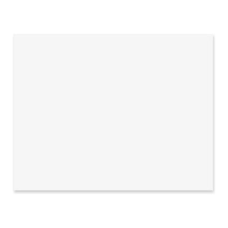 Pacon Corporation Pacon 4-Ply Poster Board, 28"W x 22"H, White, 100 ...
