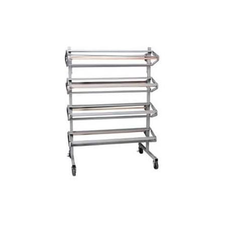 Pacon Corporation Pacon Horizontal Mobile Paper Rack, Holds 8 Rolls ...