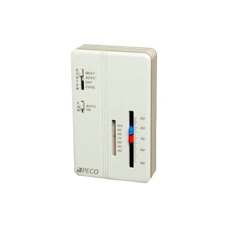 Peco Trane Compatible Zone Sensor SP155-011 Heat-Off-Cool Switch, On ...