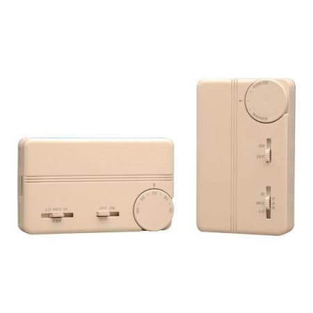 Peco PECO Fan Coil Thermostat With On-Off Switch, 3-Speed Control and ...