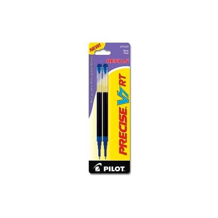 Pilot Pilot Precise V7 RT Rolling Ball Refill, Fine, Blue Ink, 2/Pack ...