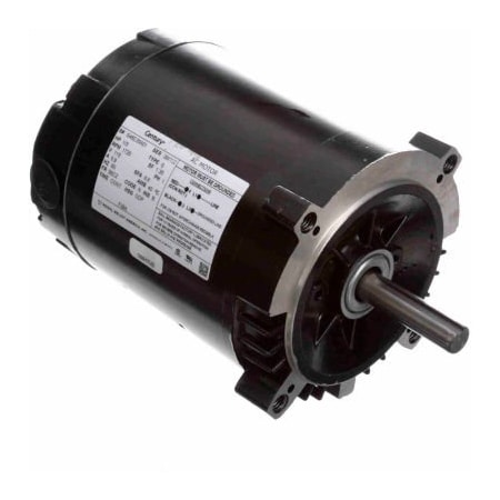 A.O. Smith Century Ventilation Motor, 1/3 HP, 1725 RPM, 115V, ODP, 56CZ ...