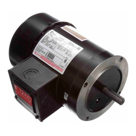 A.O. Smith Century General Purpose Three Phase TEFC Motor, 1/2 HP, 1725 ...