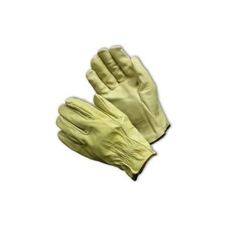 Pip PIP Top Grain Cowhide Drivers Gloves, Straight Thumb, Economy Grade ...