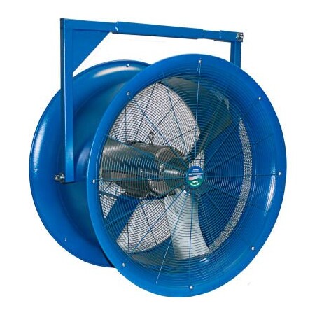 Patterson Industrial Drum Fan, Yoke Mount, 34 in Blade Dia, 17,000 cfm ...